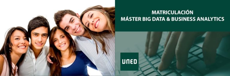 Matrícula - Master Big Data y Business Analytics UNED